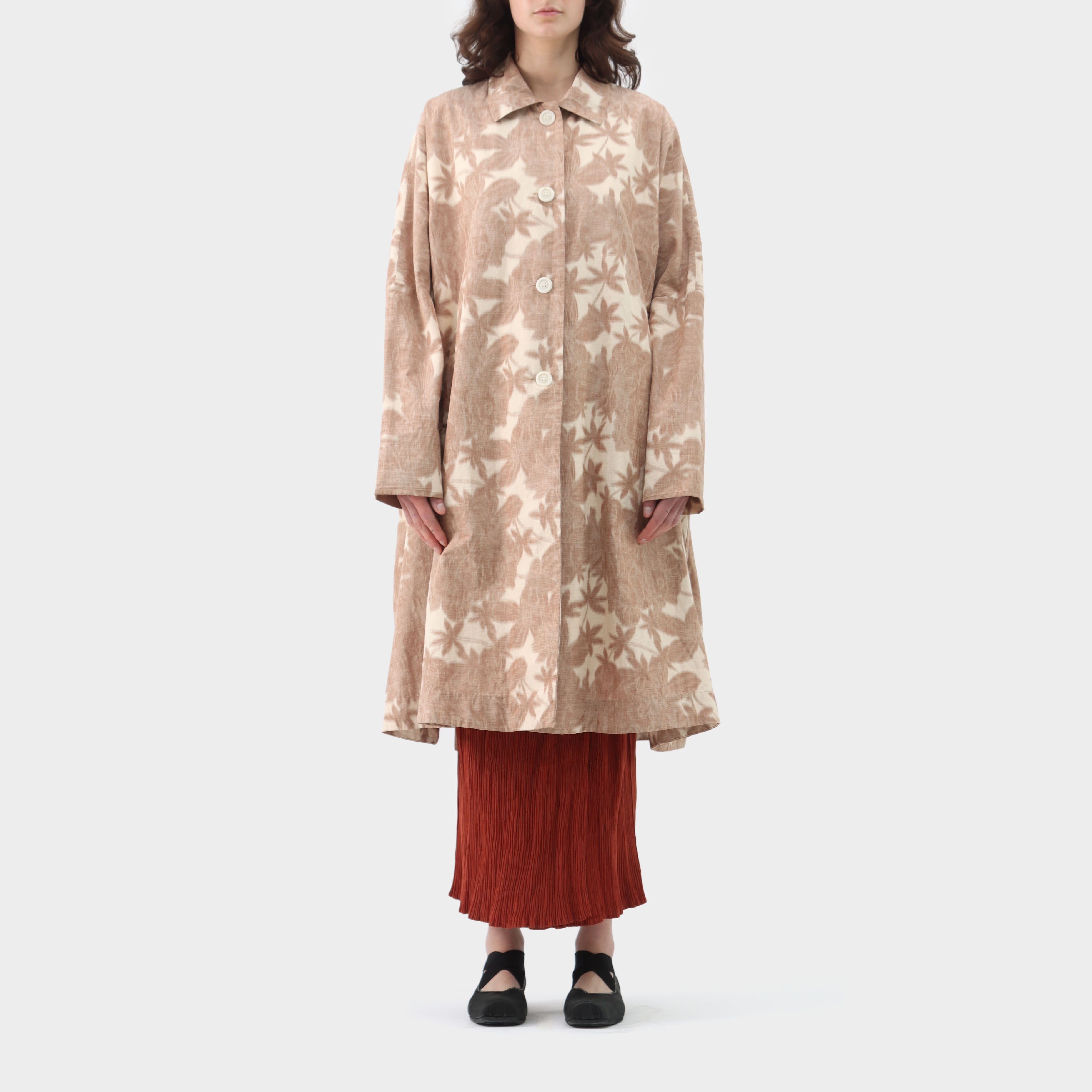 Casey Casey Printed A-Line Half Sleeve Coat – Shop Bruce