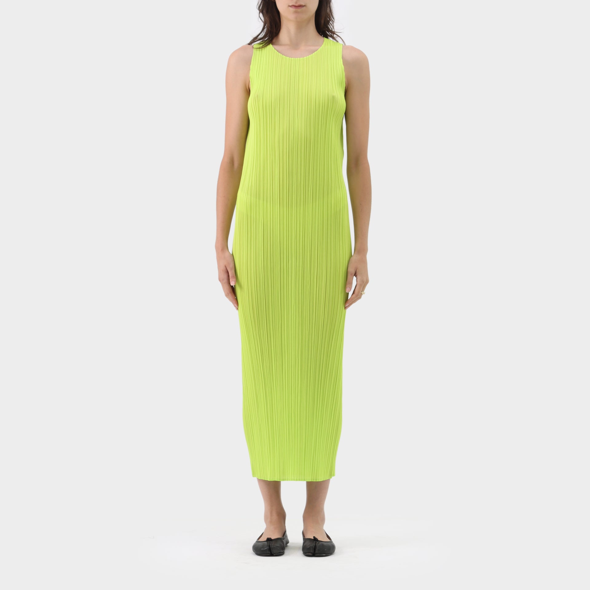 Pleats Please Pleated Column Maxi Dress – Shop Bruce